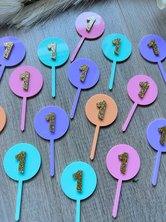 Cake Topper Numbers – Boundless Impressions